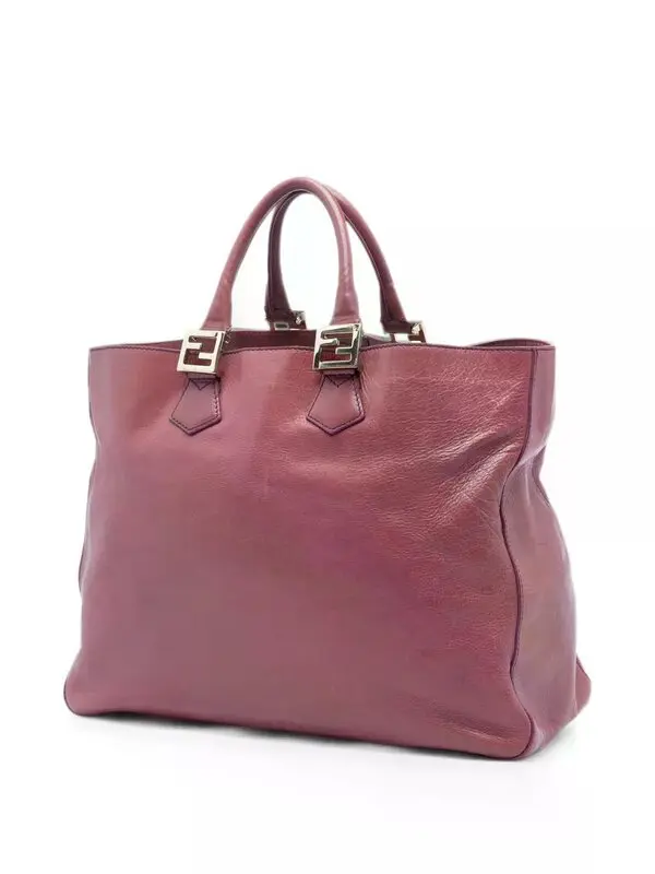Fendi 2000-2015 Large Leather Twins Tote Bag