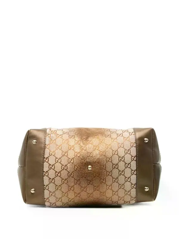 Gucci 2000-2015 Gg Lurex Heart Bit Shoulder Bag