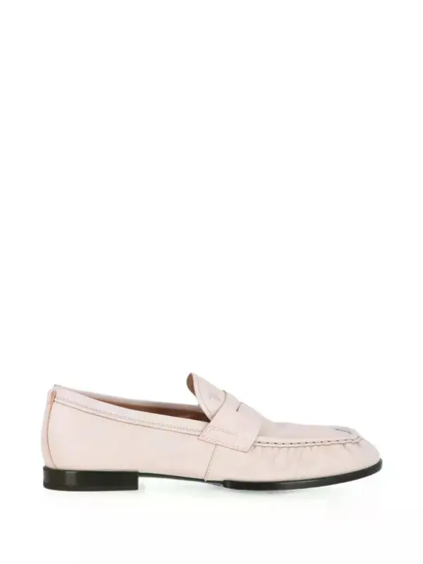 TOD'S Logo-embossed Penny Loafers