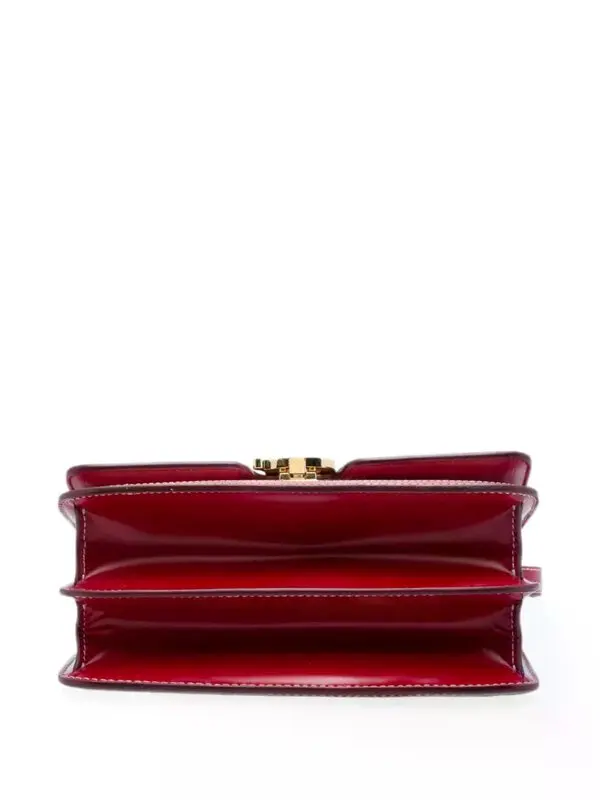Burberry Small Canvas Tb Flap Crossbody Bag
