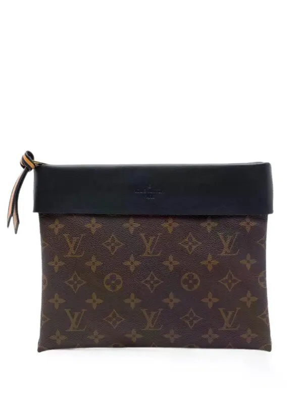 LOUIS VUITTON Monogram Canvas Pochette Tuileries Clutch Bag
