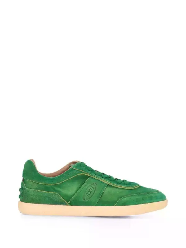TOD'S Gommino-detail Suede Sneakers