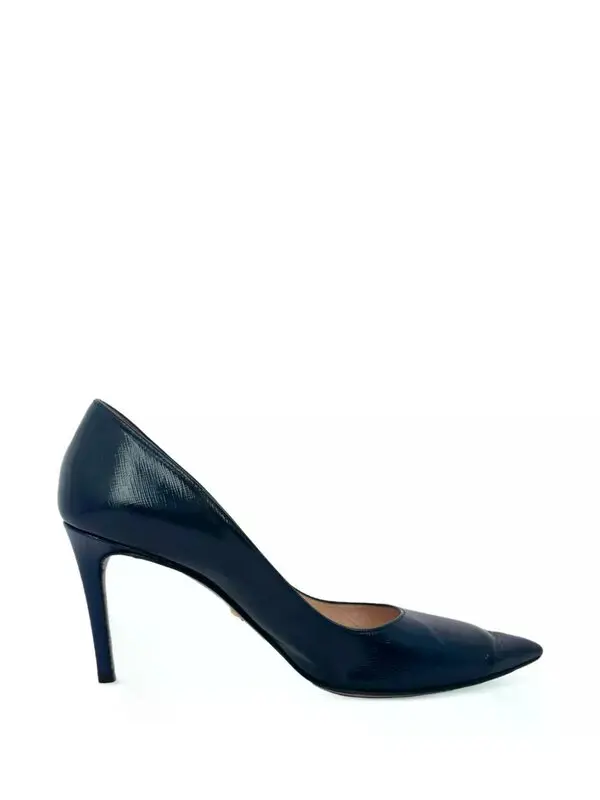 Prada Pointed-toe Patent Leather Stiletto Pumps