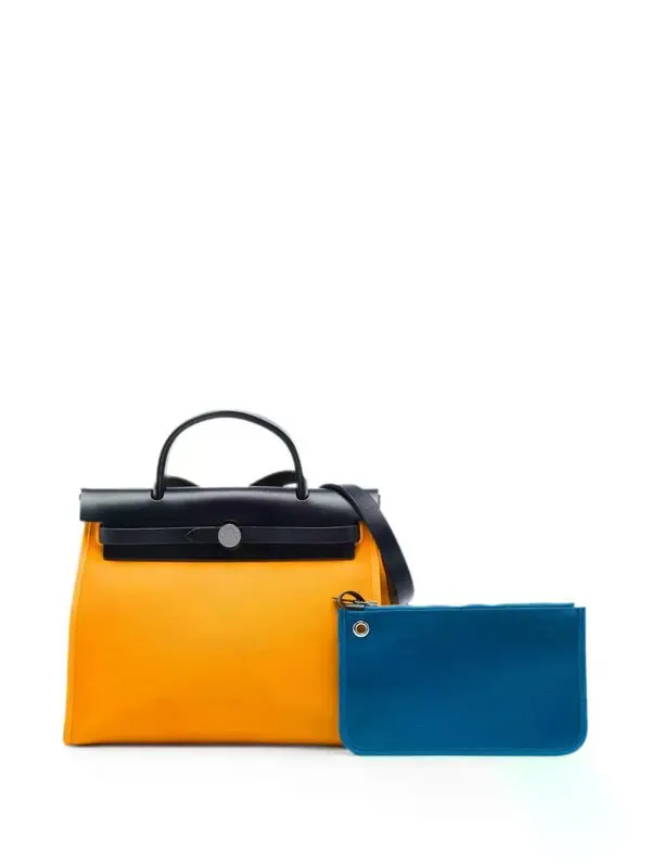 Hermès 2016 Toile Verso Herbag Zip 31 Satchel