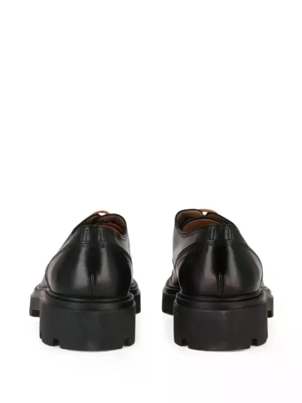TOD'S Lug-sole Cap-toe Derby Shoes