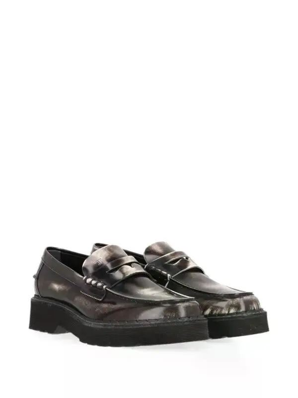 TOD'S Leather Penny Loafers
