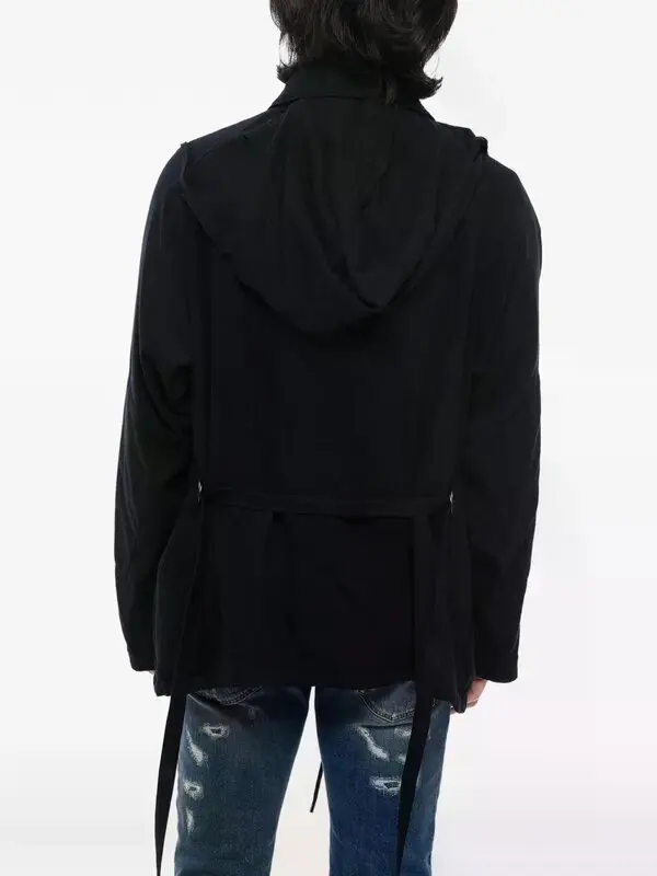 Auralee Belted Hooded Jacket
