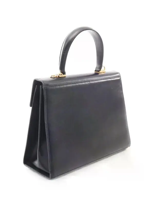 FERRAGAMO 2000s Gancini Flip-lock Tote Bag