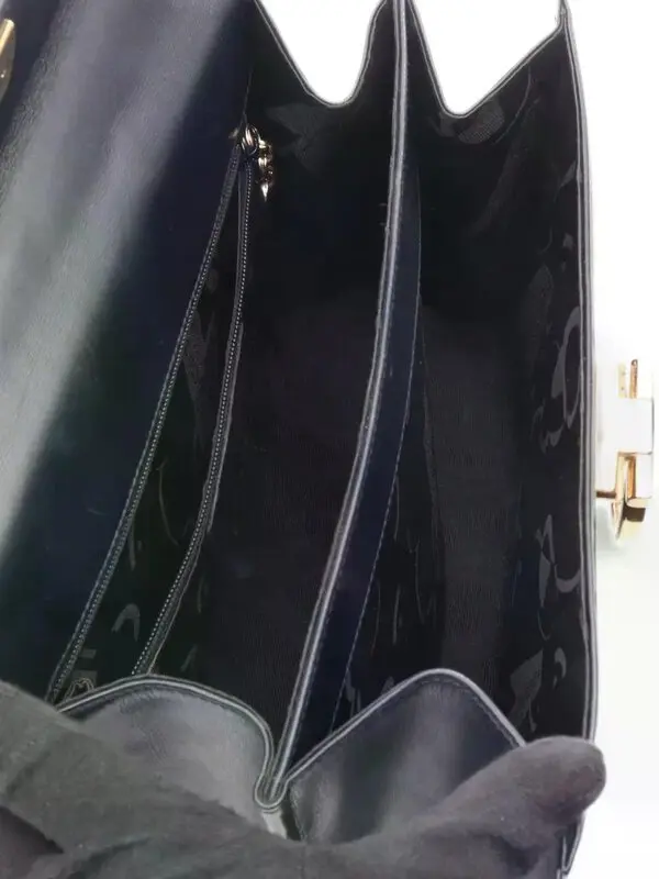 FERRAGAMO 2000s Gancini Flip-lock Tote Bag