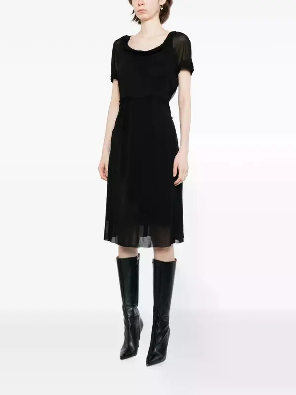 Marc Jacobs Pleated Midi Dress