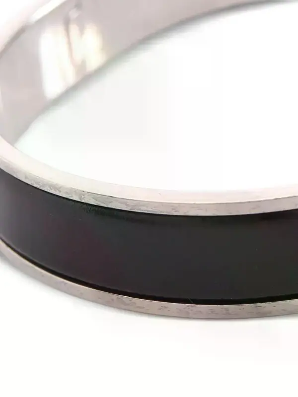 Hermès 2010s Click H Enamel Bangle