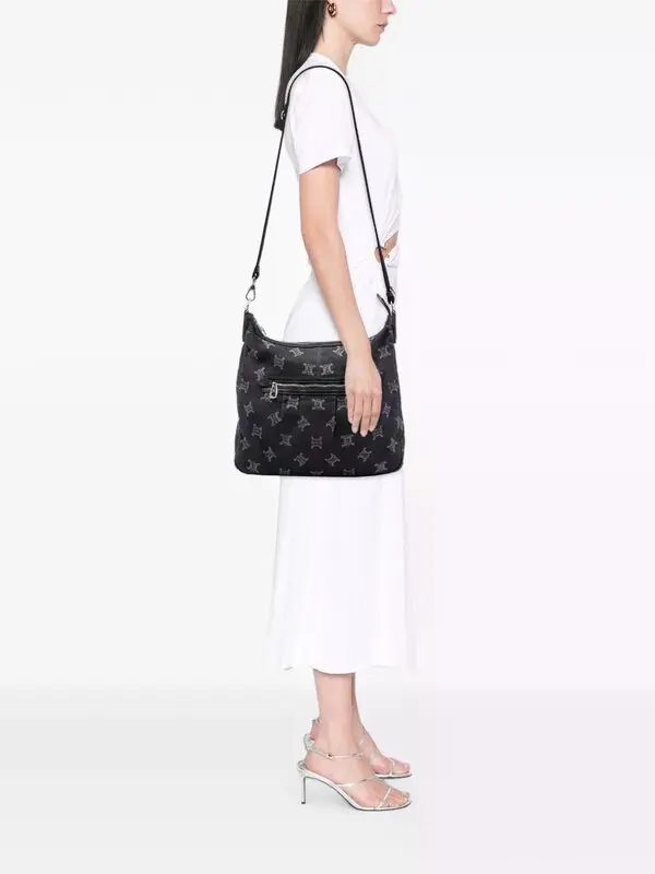 Celine Macadam Denim Crossbody Bag