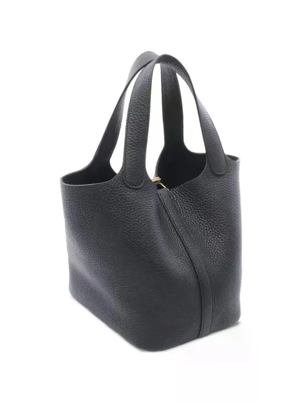 Hermès Picotan Lock Tote Bag - Black
