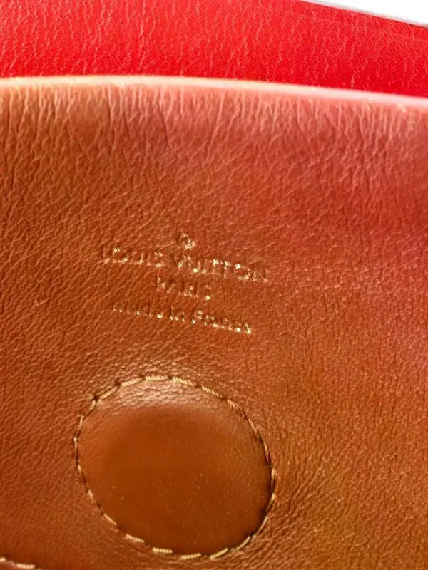 LOUIS VUITTON Tuileries Monogram Canvas Leather Hobo Bag