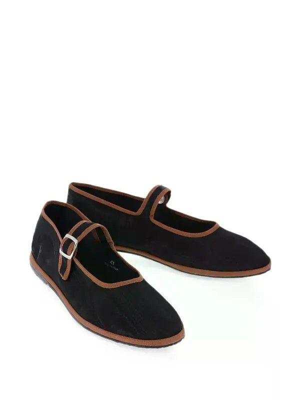 DROGHERIA CRIVELLINI Buckle-fastening Ballet Flats