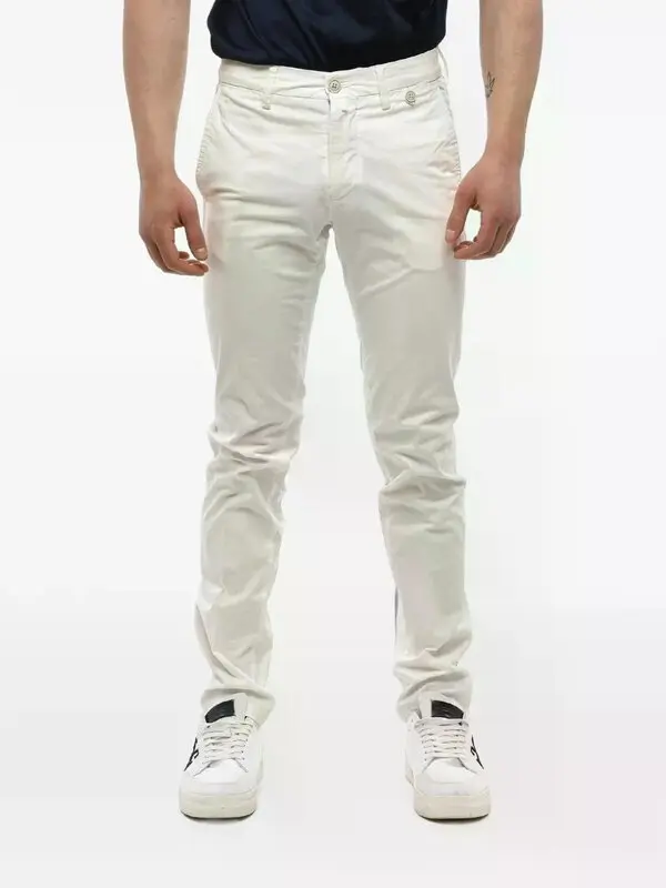 Corneliani Stretch-cotton Chino Trousers