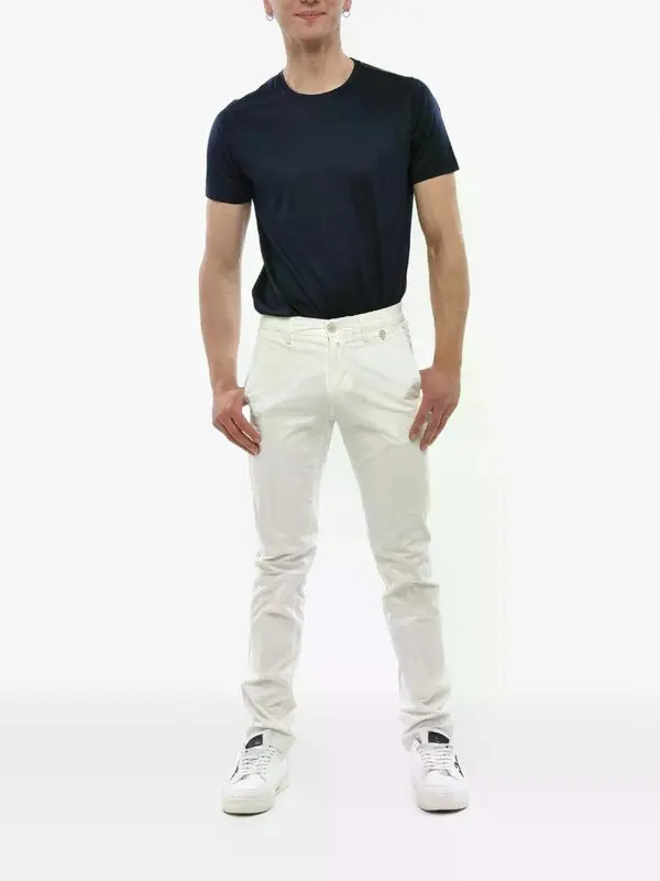 Corneliani Stretch-cotton Chino Trousers