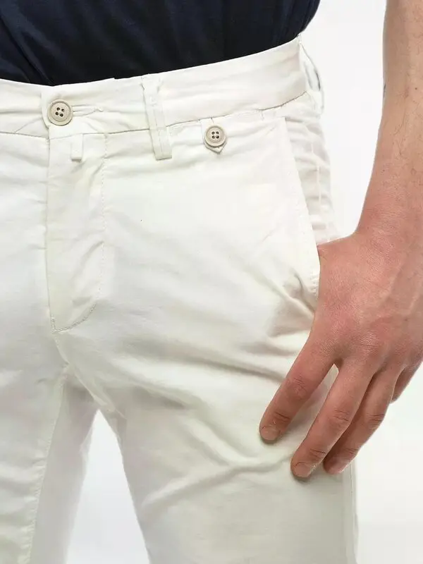 Corneliani Stretch-cotton Chino Trousers