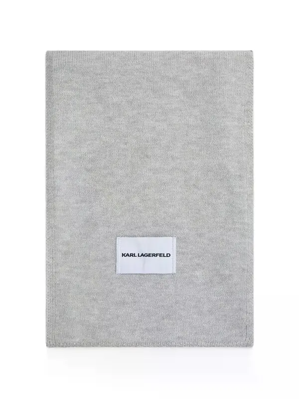 Karl Lagerfeld Logo Scarf