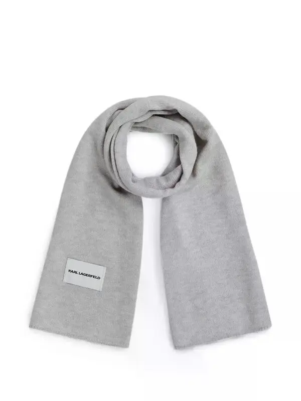 Karl Lagerfeld Logo Scarf