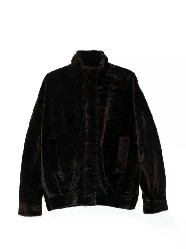 ARMA Paula High-neck Shearling Jacket