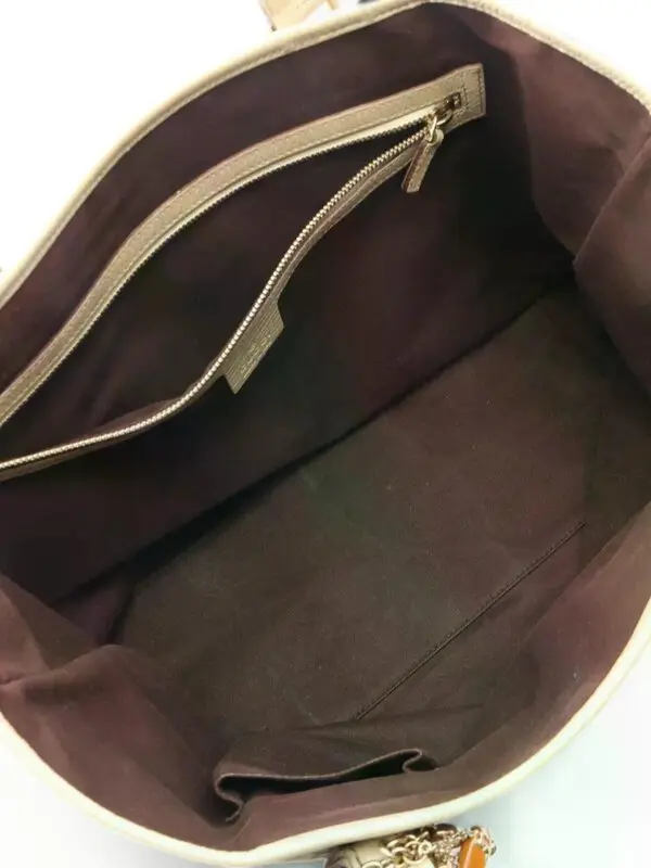 Gucci 2000s Gg Canvas Sherry Line Tote Bag