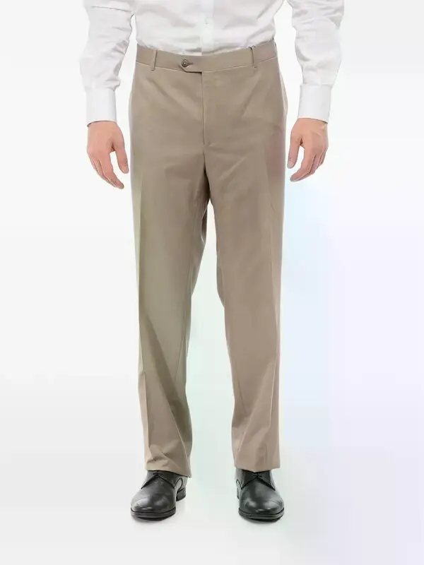 Corneliani Virgin-wool Tailored Trousers