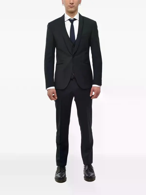 Corneliani Academy Satin-trim Suit