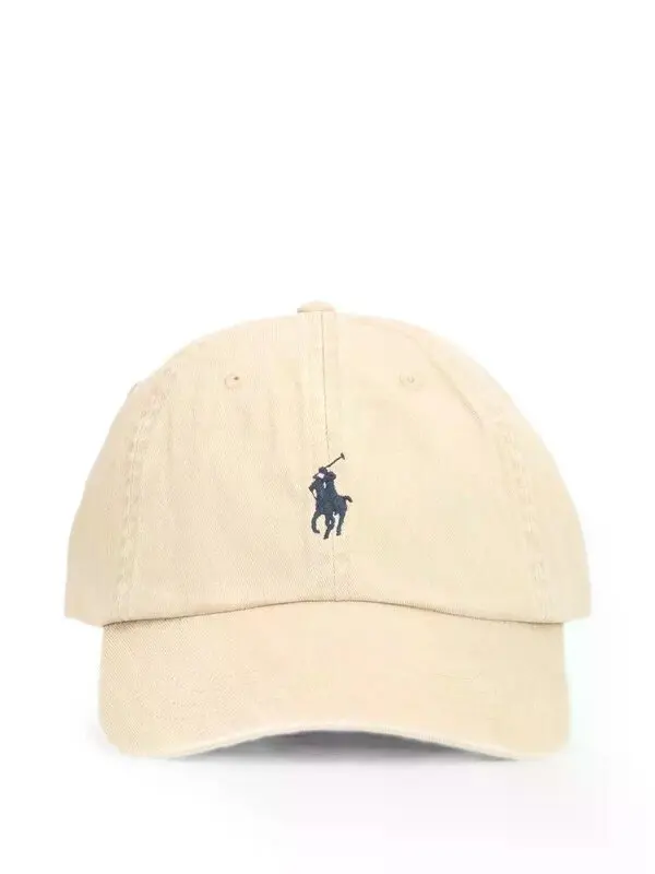 Polo Ralph Lauren Pony Embroidered Baseball Cap - Neutrals