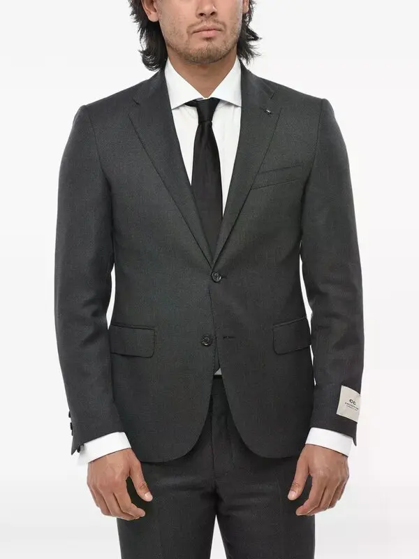 Corneliani Bird's Eye Virgin-wool Suit