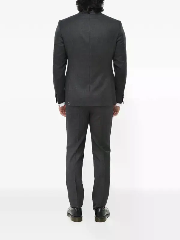 Corneliani Bird's Eye Virgin-wool Suit