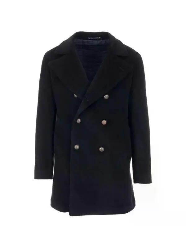 AL DUCA D’AOSTA 1902 Double-breasted Wide-lapel Coat