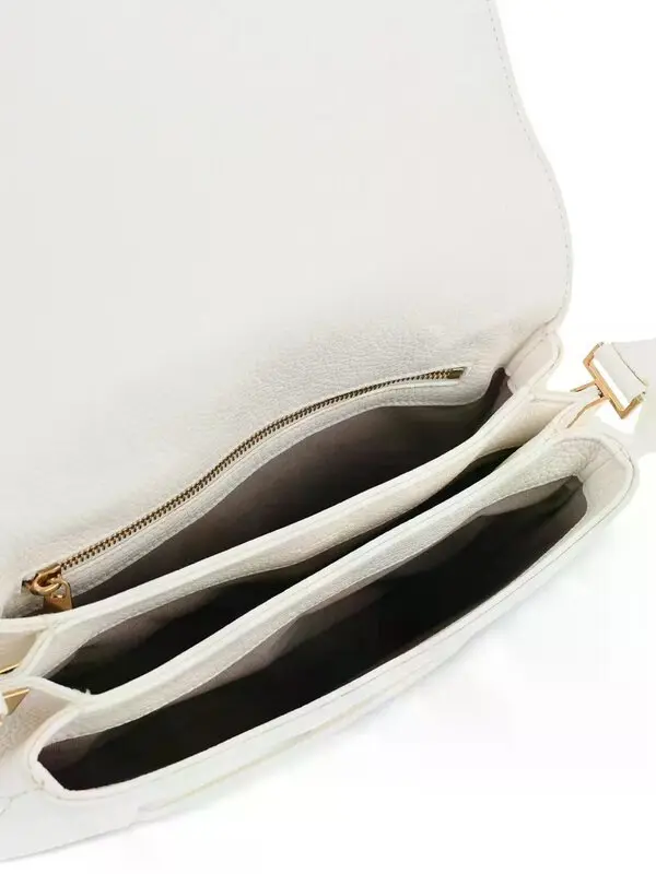 Il Bisonte Hammered Leather Shoulder Bag