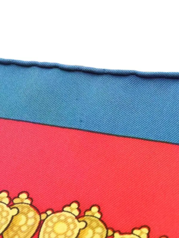 Hermès 2010s Kosmima Scarf - Red