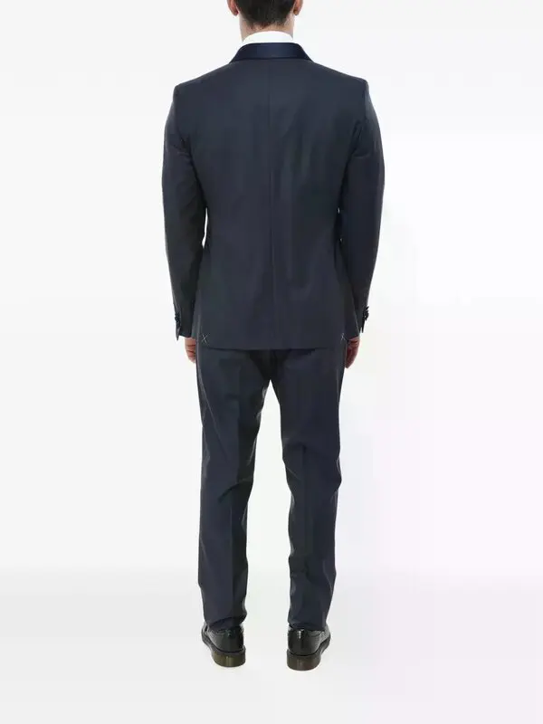 Corneliani Satin-lapel Three-piece Suit
