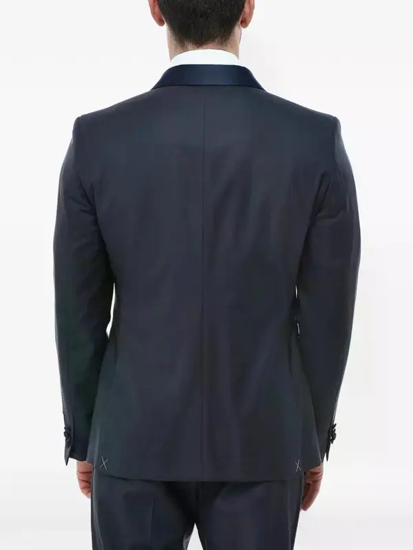 Corneliani Satin-lapel Three-piece Suit