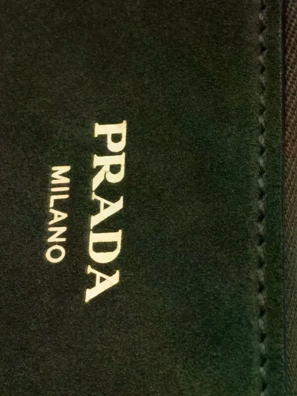 Prada Large Suede Tote Bag