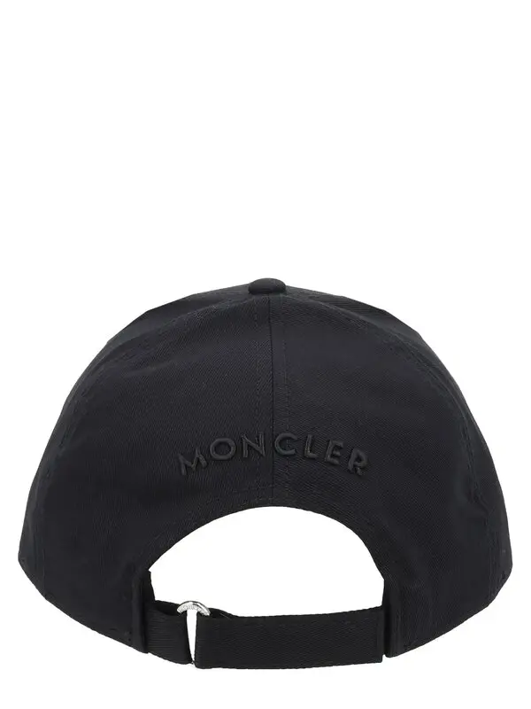 Moncler Baseball Cap With Logo Patch
