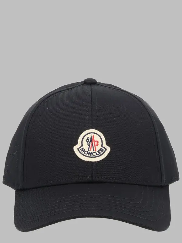 Moncler Baseball Cap With Logo Patch