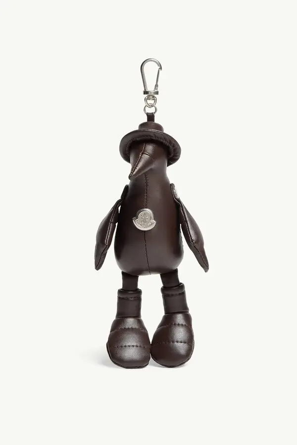 Moncler Duck-shaped Faux Leather Charm