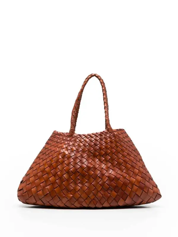 Dragon Diffusion 23 Cm Leather Tote Bag With Double Top Handles
