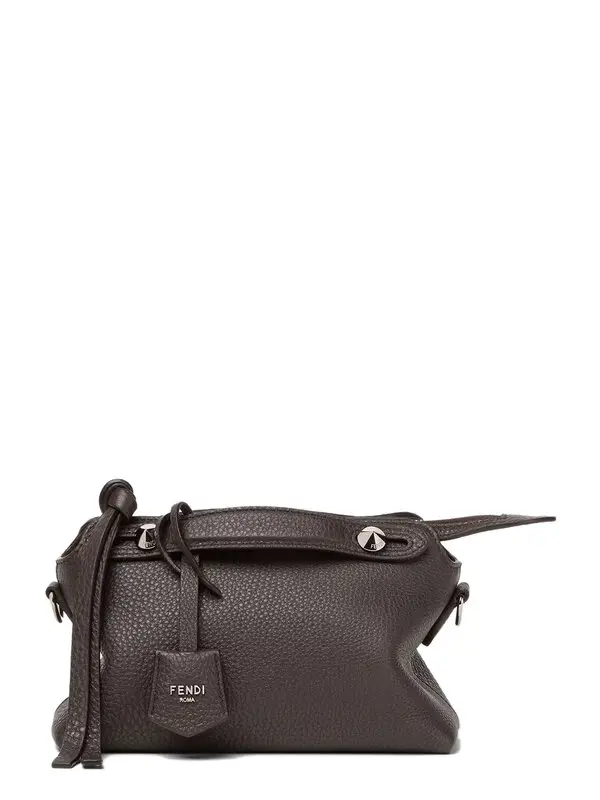 Fendi Mini Leather Shoulder Bag - Marrone