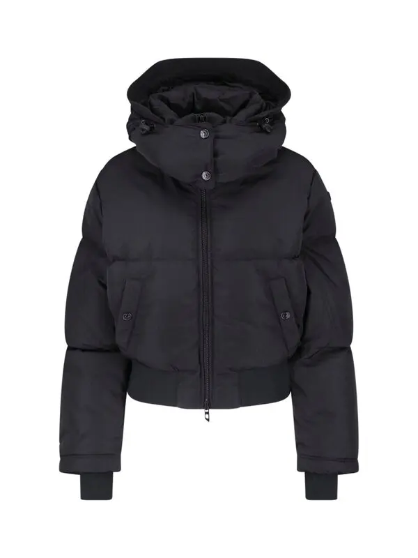 DIESEL® Ribbed Knit Jacket With Hood