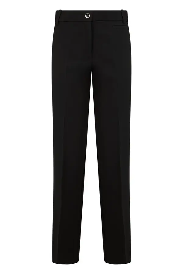 Pinko Slim-fit Regular-waist Straight-leg Trousers