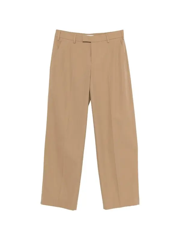 PT TORINO Cotton Trousers - Marrone
