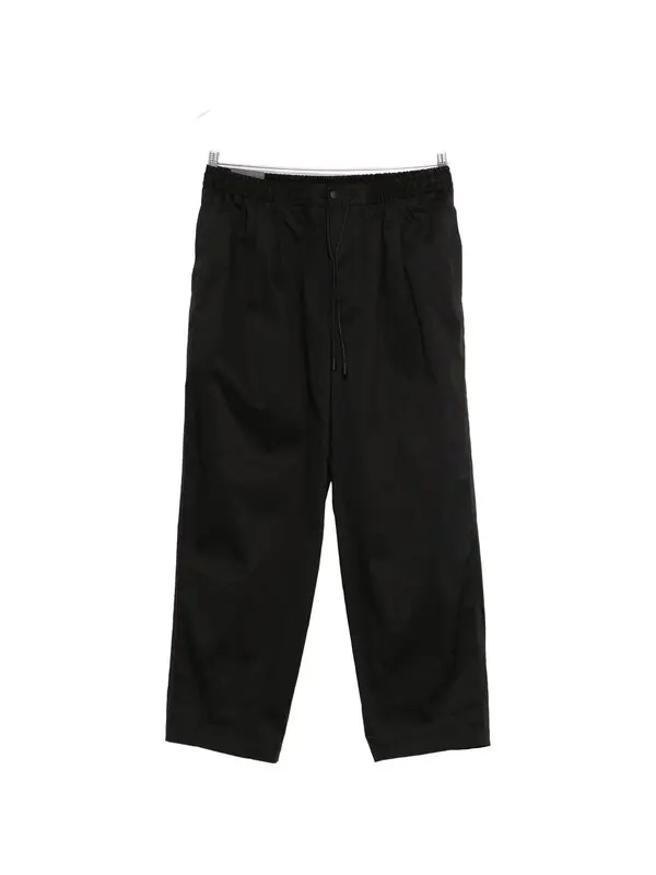 PT TORINO Cotton And Nylon Drawstring Waist Trousers