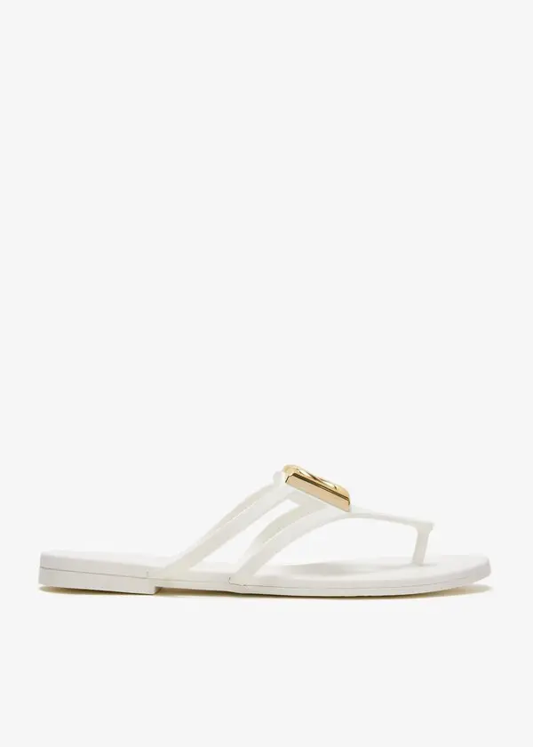 Dolce & Gabbana Dg Logo Rubber Sole Sandals