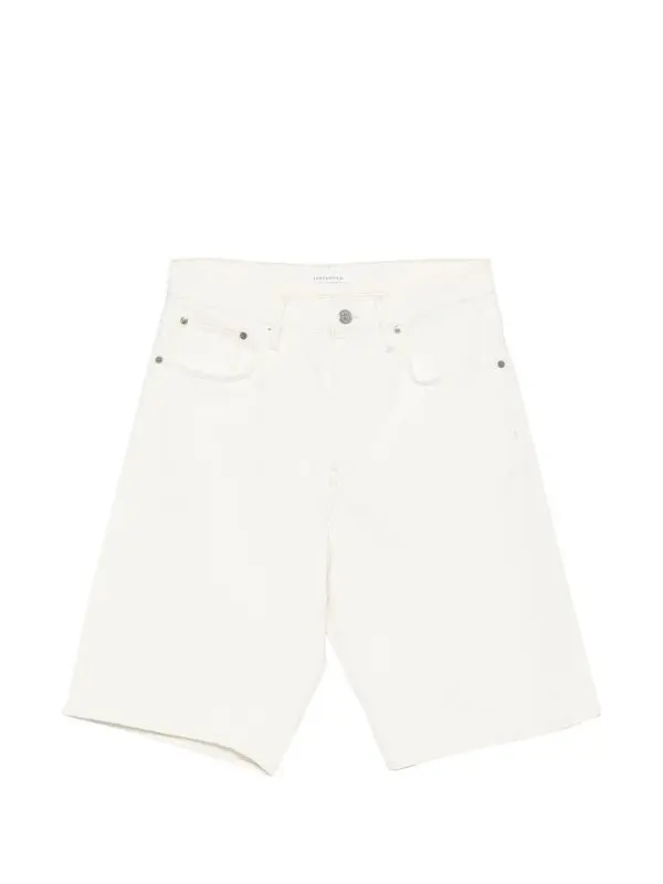 SUNFLOWER Organic Cotton Bermuda Shorts With 5 Pockets - Bianco