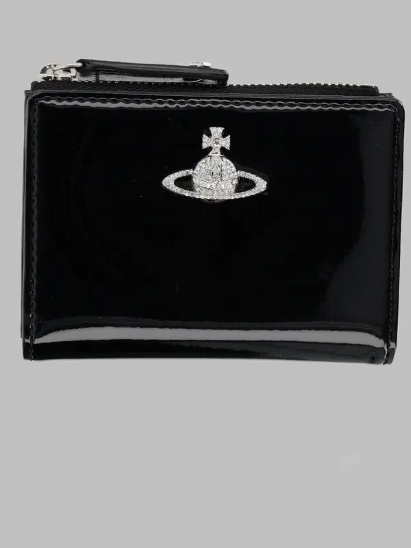 VIVIENNE WESTWOOD Leather Wallet - Black