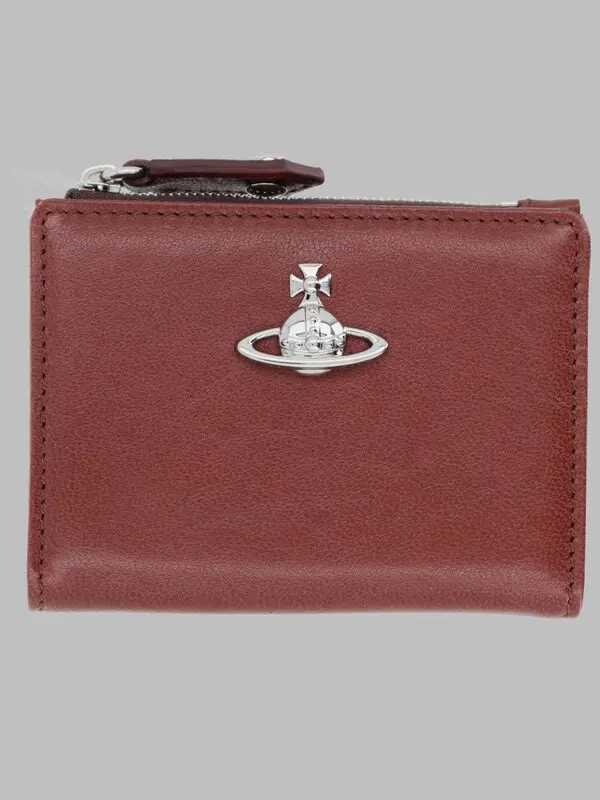 VIVIENNE WESTWOOD Leather Wallet - Brown